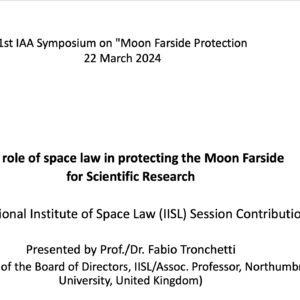 International Institute of Space Law | IISL